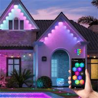 China CE Certified IP67 Waterproof RGBIC Smart Eaves Light 60PCS DC12V for Outdoor House Roofs for sale