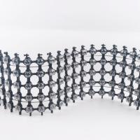 China Full Color Outdoor LED Mesh Curtain Screen P50 P100 P150 P200 Epistar 3535 RGB Chip IP67 DC12V for sale