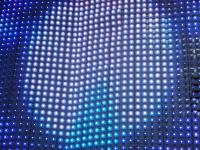 China Miracle Bean Customizable LED Mesh Curtain 120 Degree Viewing Angle 30000h Lifespan Outdoor Display for sale