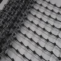 China Flexible Transparent Mesh LED Screen P100 IP67 DMX512 80W/m² CE RoHS for sale