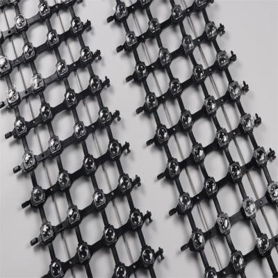 China DMX512 LED Mesh Curtain Display Screen 160 Degree Beam Angle SMD3535 50mm Pixel Pitch for sale