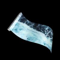 China Miracle Bean P4 LED Flexible Transparent Film Display DC5V 240x960mm for Window Glass for sale