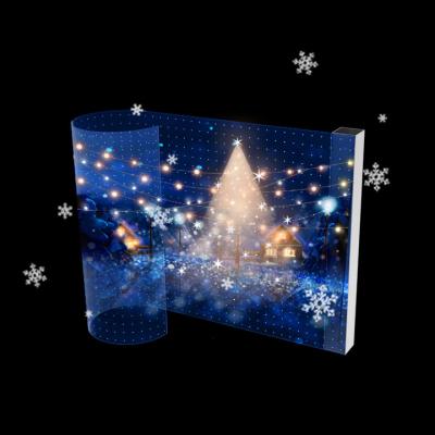 China Ultra-Thin Transparent LED Advertising Display 960x240mm IP65 Waterproof AC 110V-240V for sale