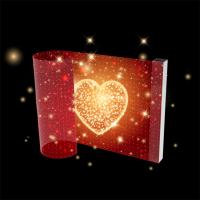 China High Brightness Flexible Color LED Point Light Source LED Transparent Screen for sale