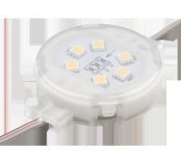 China RGB Multi Color Changing LED Pixel Point Light 24V IP67 Waterproof 50mm for Building House Outdoor Lighting for sale