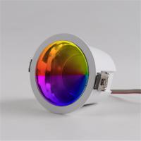 China 20W RGBW Adjustable LED Downlight 85mm x 62.5mm IP20 Recessed with CE RoHS Certification for sale