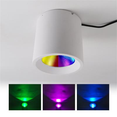 China CE RoHS 20W Dimmable LED Downlight 85mm Embedded Mount RGBW 12V for Home Commercial for sale