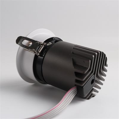 China 20W WiFi Smart RGBW LED Downlight 84mm 15 Degree Beam Angle for Hotels Living Room for sale