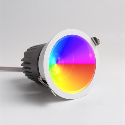 China 20W RGBW LED Recessed Spotlight 400lm IP67 Waterproof Adjustable for Mall for sale
