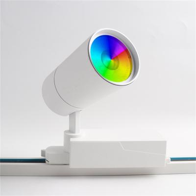 China 40W 360 Adjustable LED Track Light Modern Asian Style Aluminum Body for Indoor Shops for sale