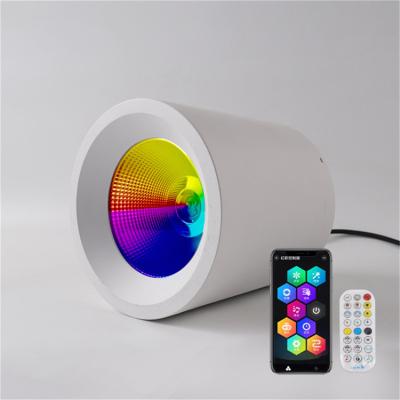 China 20W RGBW LED Downlight 85mm Multi-Mode Color Indoor Light AC100-240V GU10 MR16 for sale