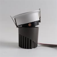 China 20W 400lm RGBW LED Recessed Spotlight Adjustable Cob Base IP67 Waterproof Aluminum for Supermarket Mall for sale