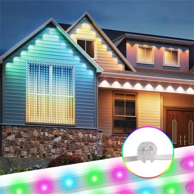 China 20mm RGBW LED Eaves Light DC24V 1W Outdoor Decorative Light for Christmas Halloween 30000H Lifespan for sale