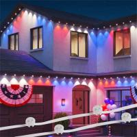 China 20mm RGBW LED Eaves Light DC24V 1W Outdoor Decorative Light for Christmas Halloween 30000H Lifespan for sale