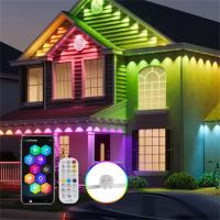 China 20mm RGBW LED Eaves Light DC24V 1W Outdoor Decorative Light for Christmas Halloween 30000H Lifespan for sale