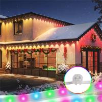 China 20mm RGBW LED Eaves Light DC24V 1W Outdoor Decorative Light for Christmas Halloween 30000H Lifespan for sale