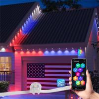 China 20mm RGBW LED Eaves Light DC24V 1W Outdoor Decorative Light for Christmas Halloween 30000H Lifespan for sale