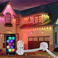 China 20mm RGBW LED Eaves Light DC24V 1W Outdoor Decorative Light for Christmas Halloween 30000H Lifespan for sale