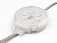 China 50mm RGB LED Point Light Source 72W IP67 Outdoor Decorative Lighting for sale