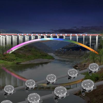 China Aluminum Profile IP67 Outdoor LED Point Track Light 0.8W DC12V RGB for Christmas Decoration for sale