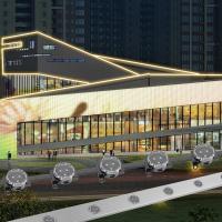 China Aluminum Profile IP67 Outdoor LED Point Track Light 0.8W DC12V RGB for Christmas Decoration for sale