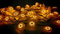 China 30mm Aluminum Profile RGB LED Pixel Light IP67 Waterproof DC12V 0.75W SMD3535 Permanent Christmas Point Lights for sale