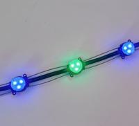 China 30mm RGB LED Pixel Light DC 24V IP67 Waterproof - 1.5W 6x SMD 5050 for Bridge and Building Decoration for sale