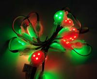 China DC 12V 30mm RGB LED Pixel Light with 3 SMD 5050 LEDs, IP67 Waterproof, 30,000 Hours Lifespan for sale