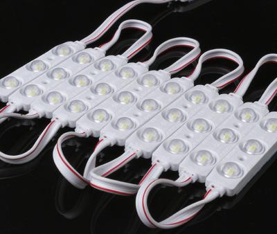 China 0.48W Super Bright Square LED Sign Module DC12V 4 SMD 3528 for Edge Lighting for sale