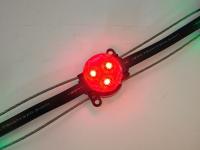 China 30mm RGB LED Point Light 0.75W IP67 Outdoor Decorative Landscape Lighting for Park Building for sale