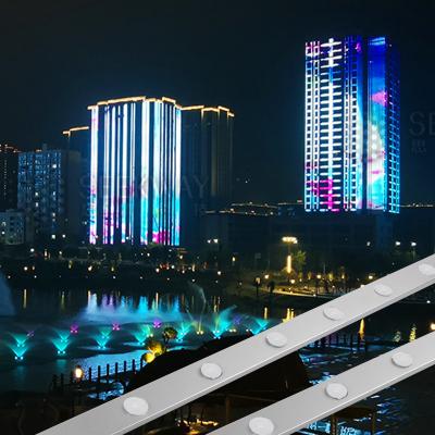China 1W RGB Permanent LED Pixel Point Light IP67 30mm 12V for Outdoor Building Decoration for sale