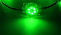 China Permanent Aluminum Track RGB 30mm 24V LED Pixel Lights IP67 Outdoor Holiday Decor for sale
