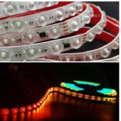 China 24V 20W 48LED High Power LED Lens Light Strip for Advertising and Home Decor for sale