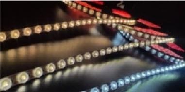 China LED Diffuse Reflection Light Strip Self-Adhesive Low Voltage 24V 3000K 18W/M No Spot 2835 for sale