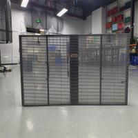 China P3.91-7.8 Transparent LED Grille Screen 4500cd/m² Brightness IP65 Rated for Indoor Outdoor Advertising for sale