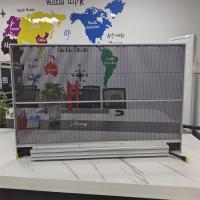 China P3.91-7.8 Transparent LED Grille Screen 4500cd/m² Brightness IP65 Rated for Indoor Outdoor Advertising for sale