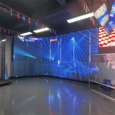 China P3.91-7.8 Transparent LED Grille Screen 4500cd/m² Brightness IP65 Rated for Indoor Outdoor Advertising for sale