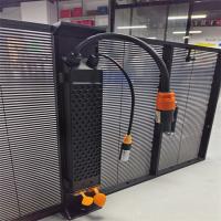 China LED Transparent Grille Screen P2.6-6.25 6000cd/m² IP65 Video Wall Display for sale