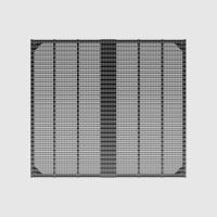 China Transparent LED Display P2.5-6.25 6000cd Outdoor Grille Screen Full Color RGB Window for sale
