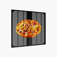 China Flexible Pixel LED Mesh Display Transparent Outdoor Waterproof P3.91 Grille Screen 1000x1000mm for sale