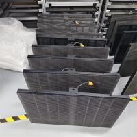 China P3.9-7.8 Outdoor LED Grille Display Panel 4500cd Brightness 3.5kg Lightweight for Building Facades for sale