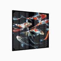 China Outdoor LED Grille Screen P3.9-7.8 800W 4500cd Brightness for Video Display for sale