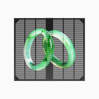 China LED Transparent Grille Screen P3.9-7.8 2000cd Brightness for Shopping Mall Advertising for sale