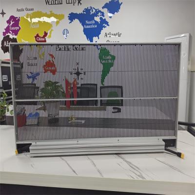 China P2.6 High Transparency Glass LED Display 6000cd Outdoor Transparent Mesh Module Screen SMD1921 for sale