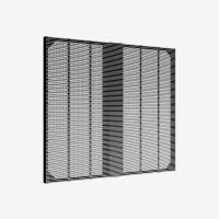 China P3.9-7.8 Full Color Transparent LED Grille Screen 2000cd Brightness 1000x1000mm Panel for sale