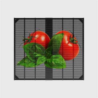 China Transparent LED Digital Signage P2.6 1500cd Brightness for Self-Service Business Advertising Window Display for sale