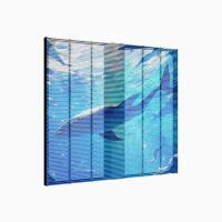 China P2.6 Full Color LED Grille Screen 1500cd Brightness for Shopping Mall Retail Store Exhibition Advertising Display for sale