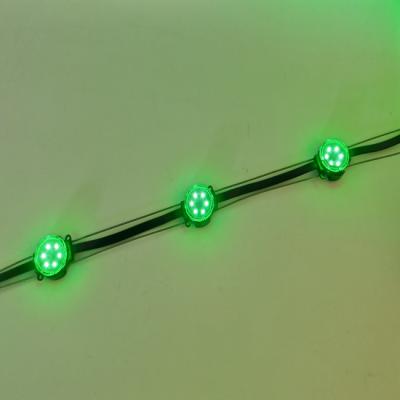 China Programmable LED Pixel Light 40mm DC24V DMX512 Permanent Christmas Lighting IP67 for sale