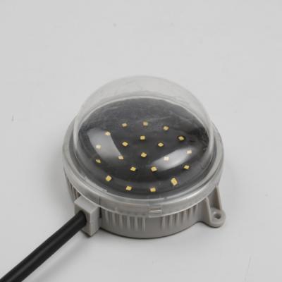 China 100mm IP67 LED Point Light 5W DC24V DMX512 Pixel Light for Outdoor Decoration 6500K for sale