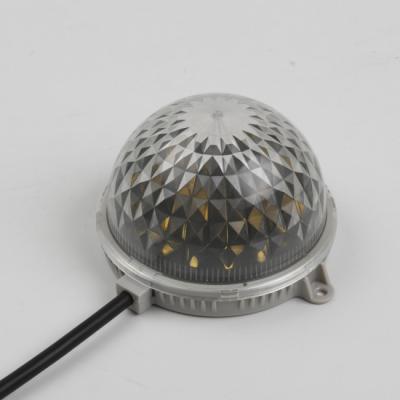 China 100mm IP67 LED Point Light 5W DC24V DMX512 Programmable Pixel Light for Outdoor Decoration for sale